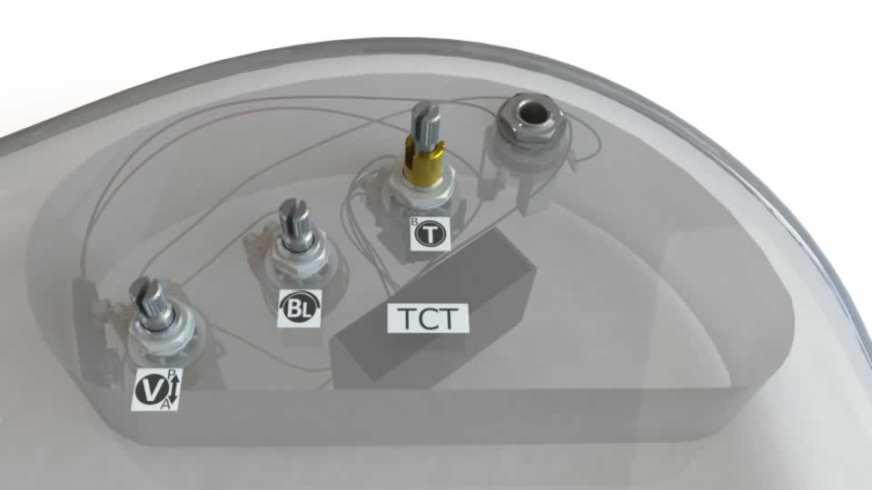 Bartolini TCT-3.3AP Pre-Wired Harness - Best Bass Gear